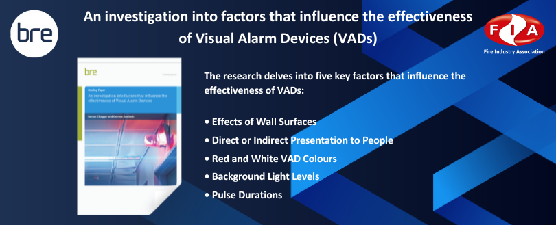 Groundbreaking research on Visual Alarm Devices published by Building ...